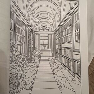 The enchanted Library | Art | The Enchanted Library Coloring Book ...